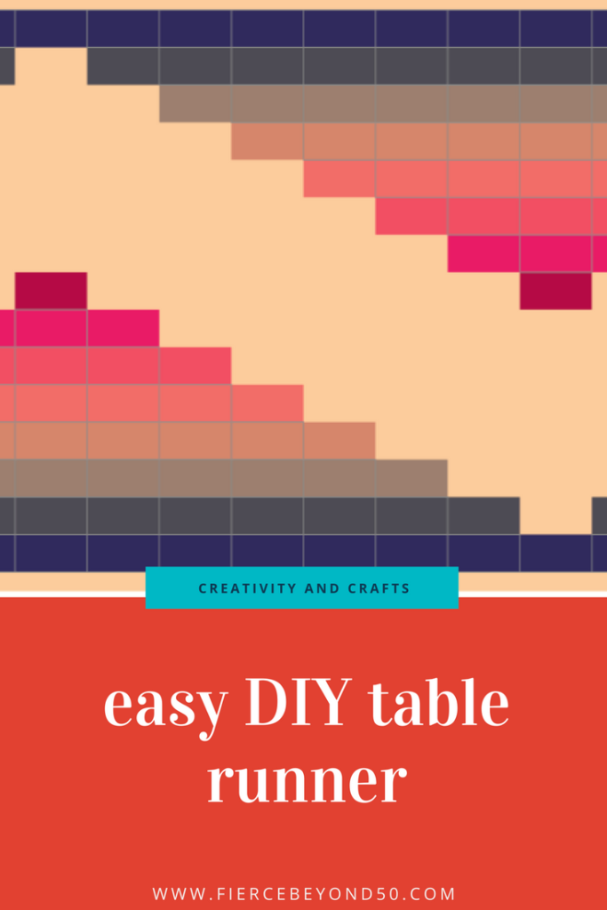Easy DIY Table Runner - Marie Bostwick