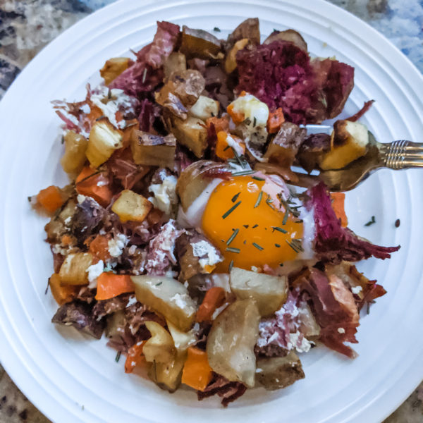 Leftover Corned Beef Hash With Root Vegetables - Marie Bostwick
