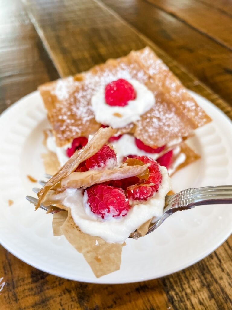 Raspberry Napoleons – A Healthy Dessert - Marie Bostwick