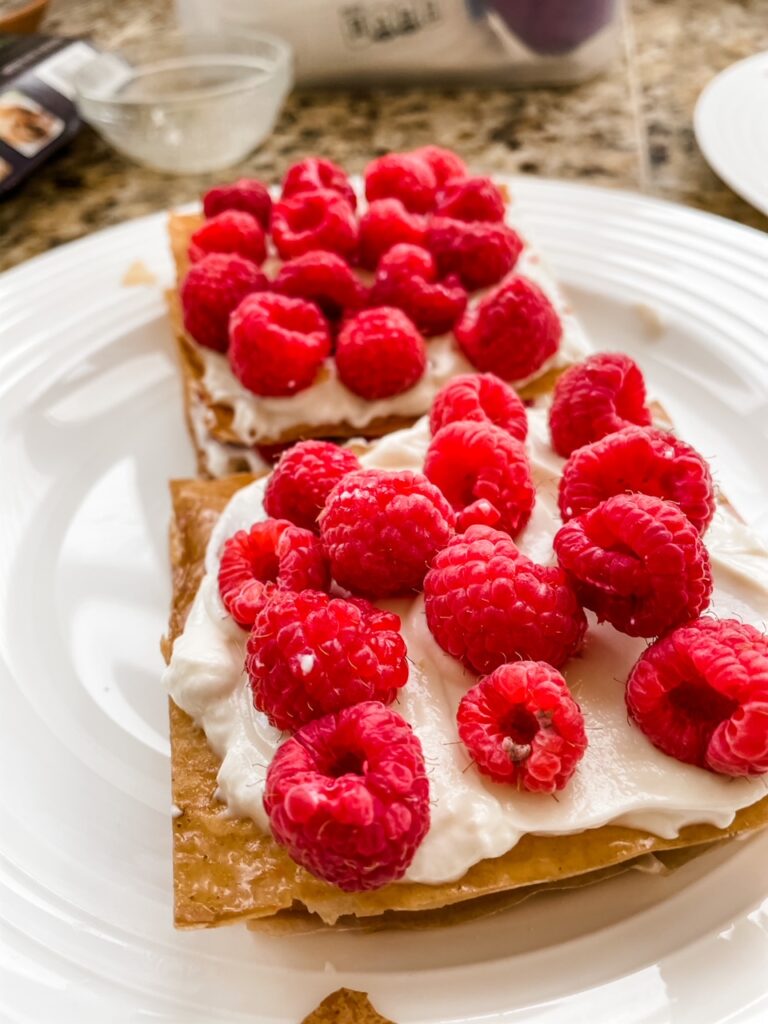 Raspberry Napoleons – A Healthy Dessert - Marie Bostwick