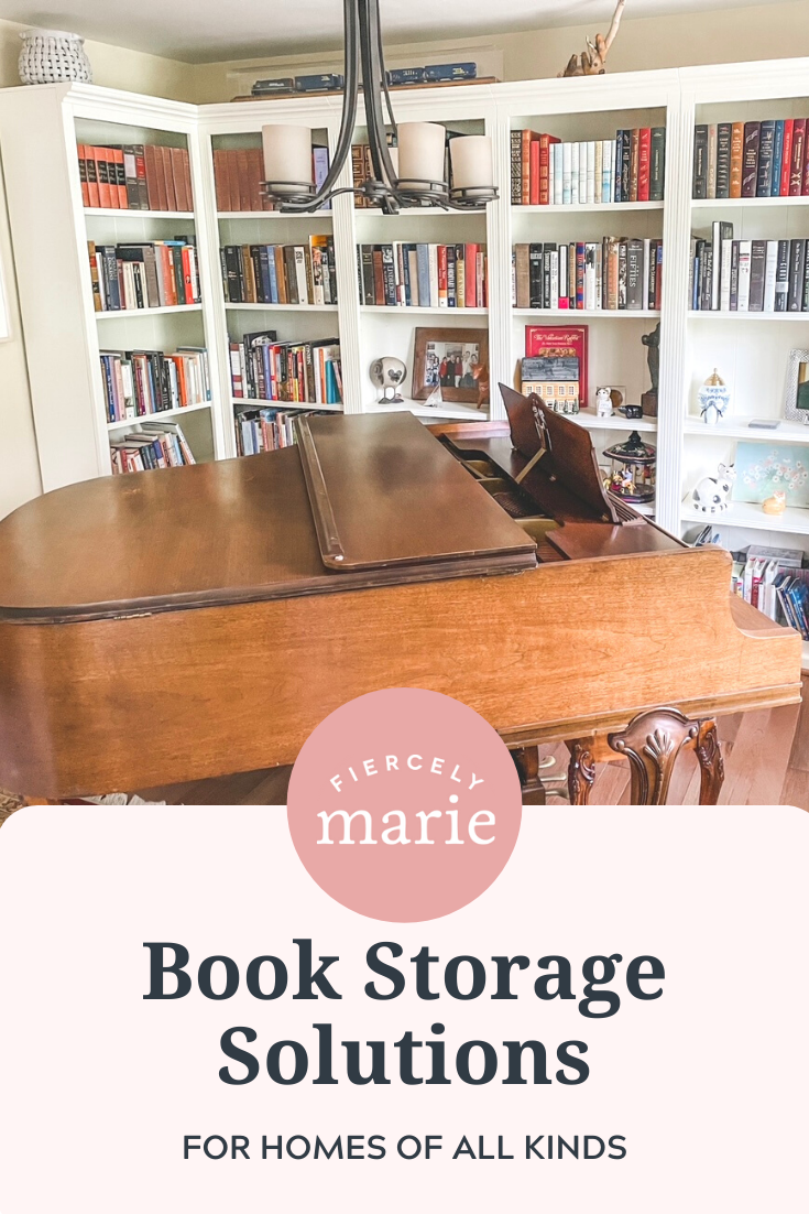 Book Storage Solutions: Lessons from 20+ Moves - Marie Bostwick