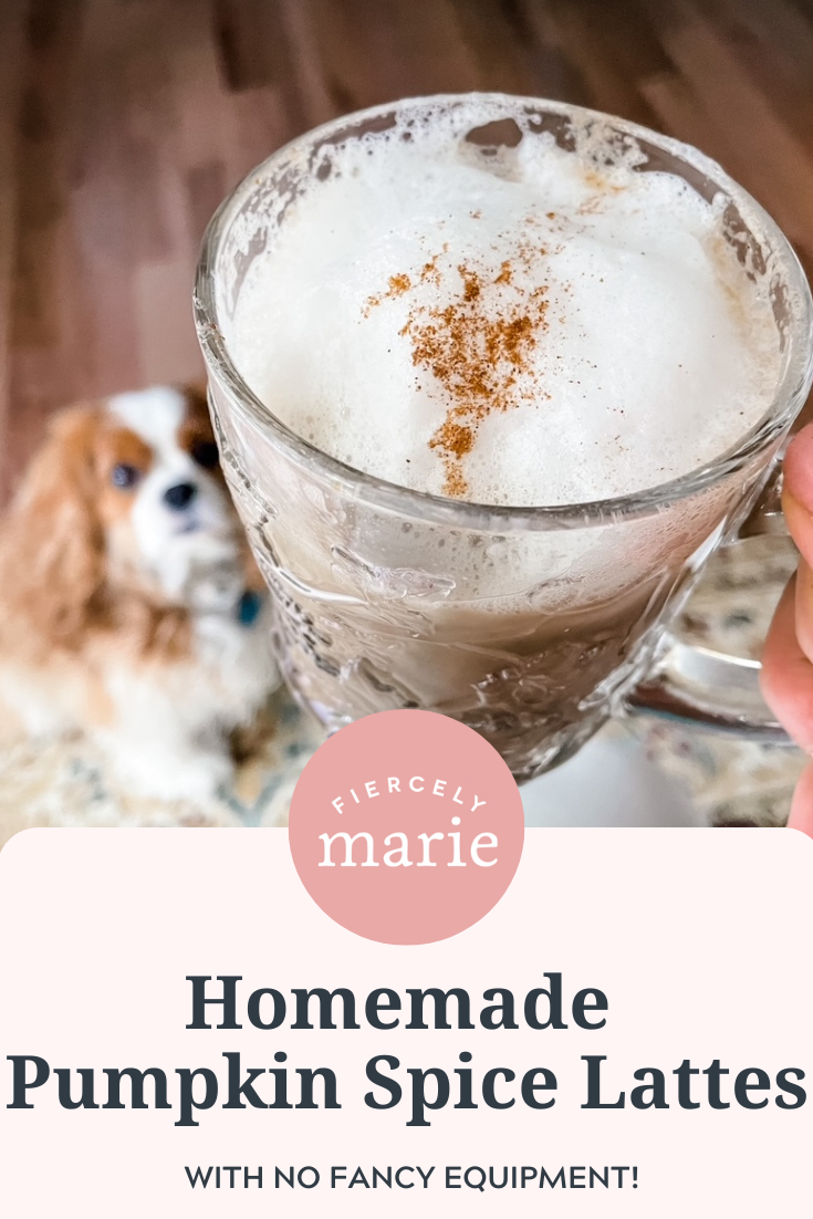 How To Make Pumpkin Spice Lattes at Home - Marie Bostwick