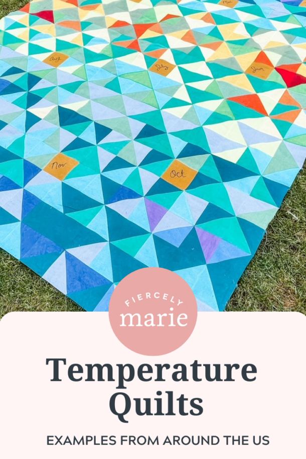 Temperature Quilt Examples and Updates from Across the US - Marie Bostwick
