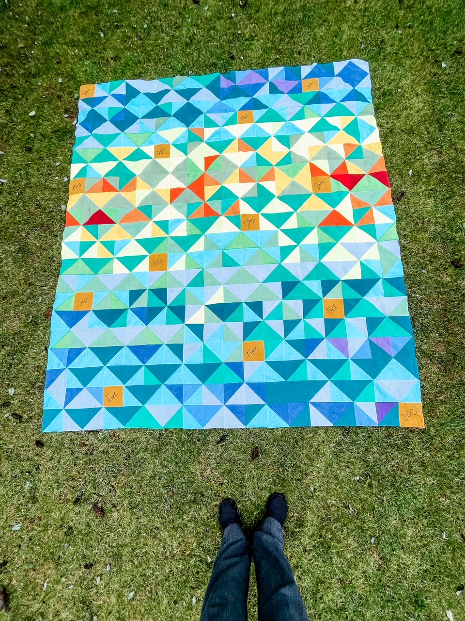 Temperature Quilt Examples and Updates from Across the US - Marie Bostwick