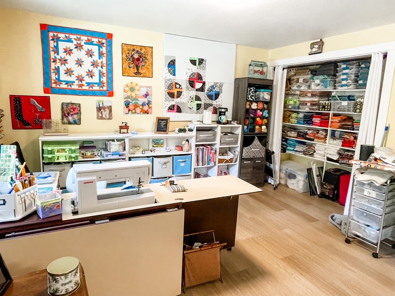 Home Office Update: Before and After - Marie Bostwick