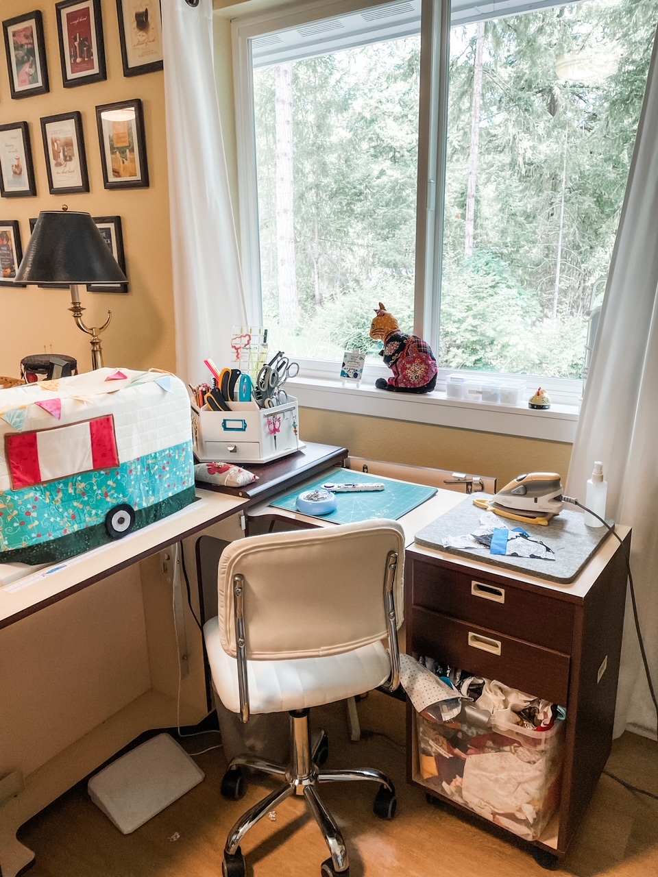 Home Office Update: Before and After - Marie Bostwick