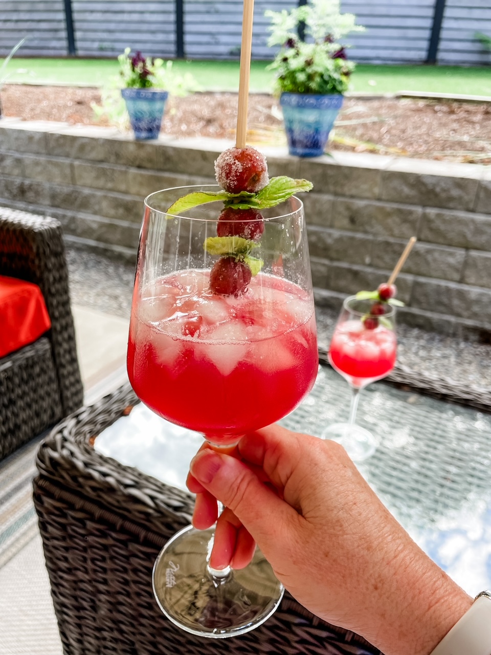 Transfusion - An Easy, Delicious Summer Mocktail - Marie Bostwick