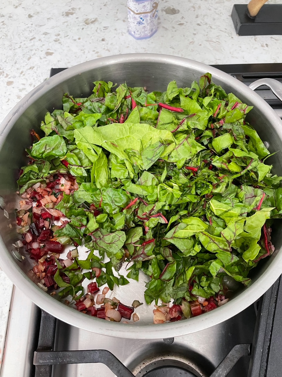 A Simple Sauteed Red Chard Recipe - Marie Bostwick