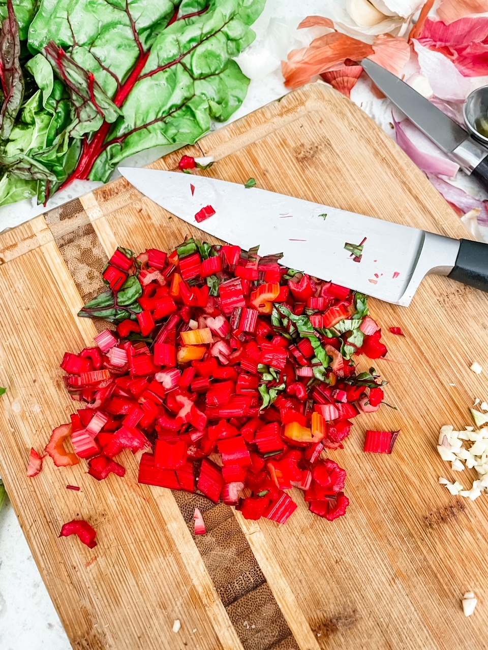A Simple Sauteed Red Chard Recipe - Marie Bostwick