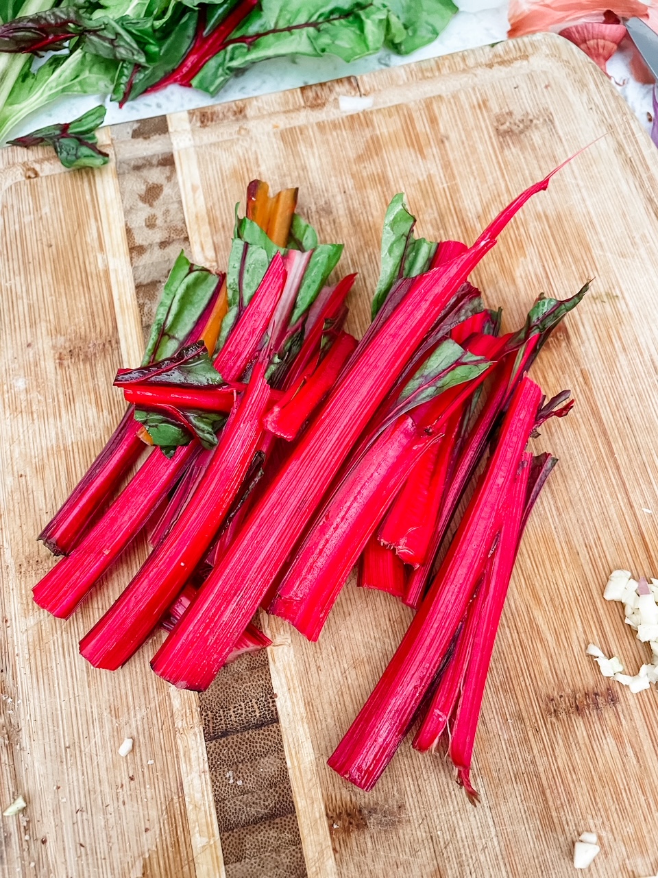 A Simple Sauteed Red Chard Recipe - Marie Bostwick