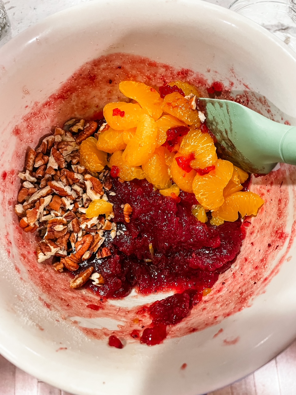 Homemade Holiday Cranberry Gelatin Mold - Marie Bostwick