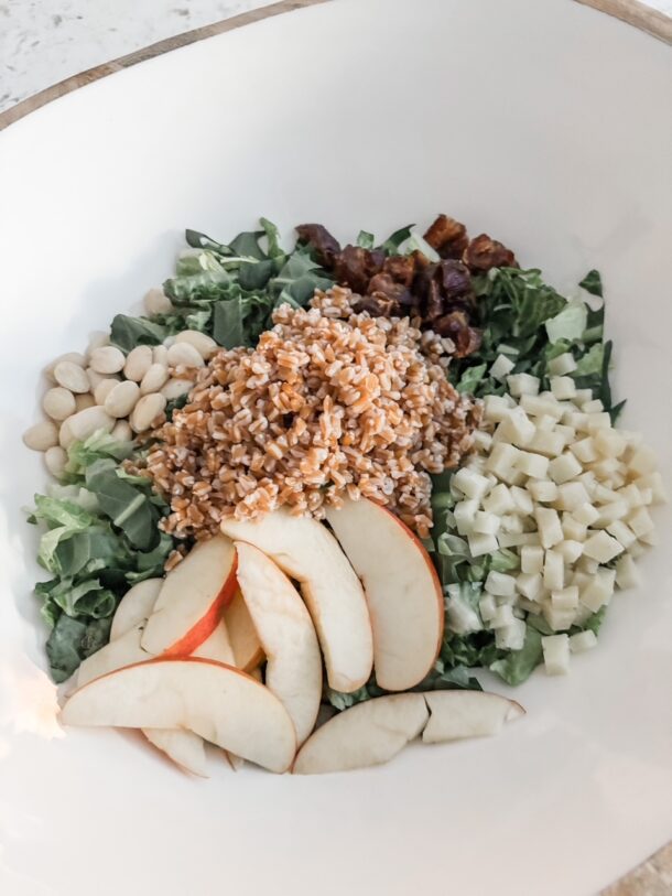 Date, Almond, Farro Salad – True Food Kitchen Copycat Recipes - Marie ...