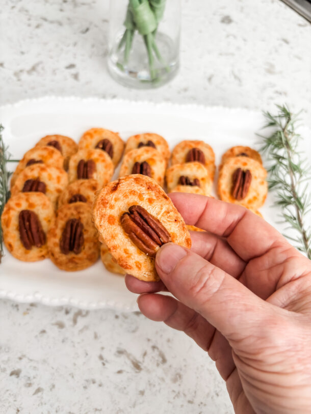 Southern Style Cheese Wafers with Pecans - Marie Bostwick