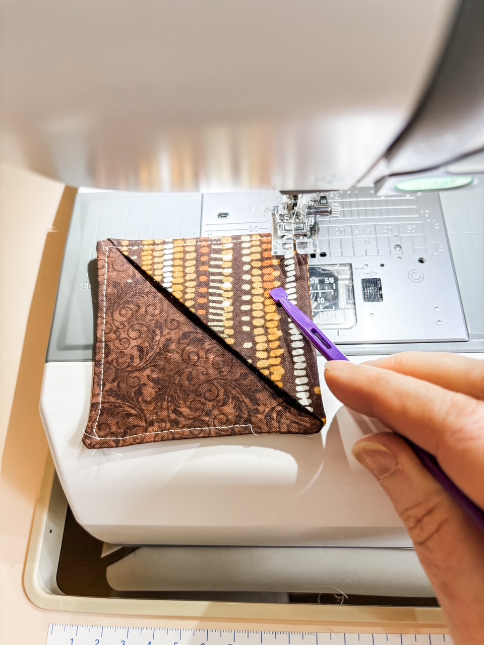 Easy Sew Corner Bookmarks: A Fabric Scrap Project - Marie Bostwick